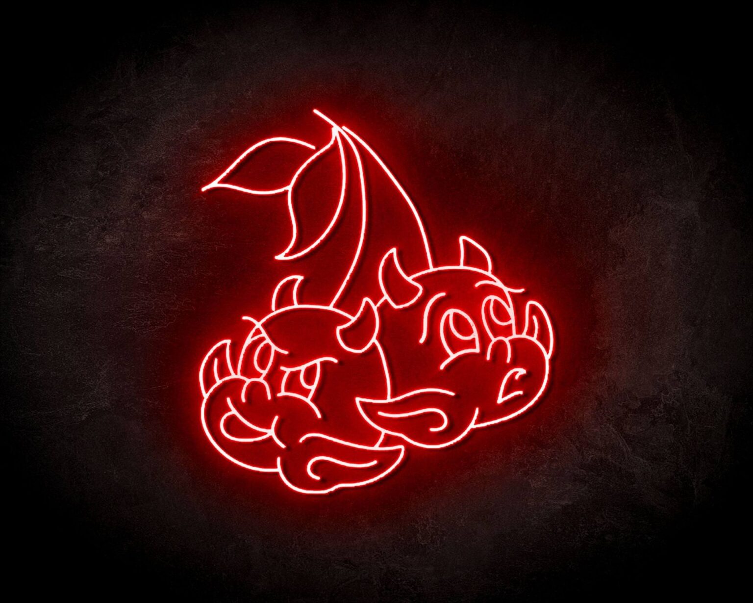 LED Neon Sign Devil - The Neon Company - FI