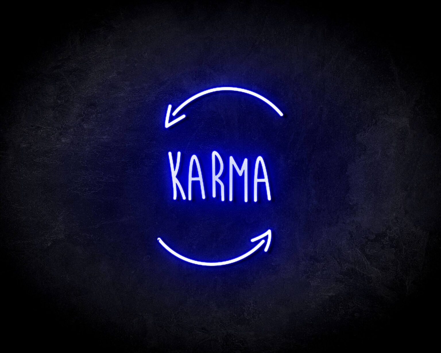LED Neon Sign Karma - The Neon Company - FI