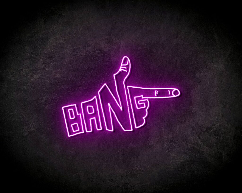 LED Neon Sign Bang - The Neon Company - FI