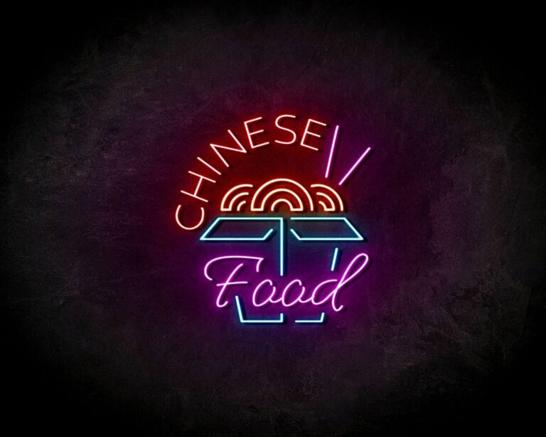 LED Neon Sign Chinese Food - The Neon Company - FI