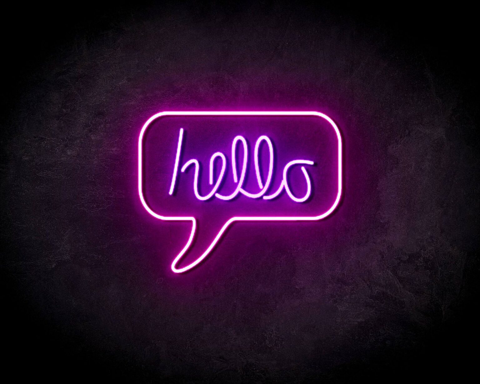 LED Neon Sign Hello - The Neon Company - FI