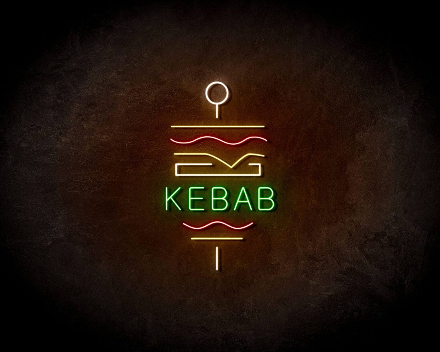 LED Neon Sign Kebab - The Neon Company - FI