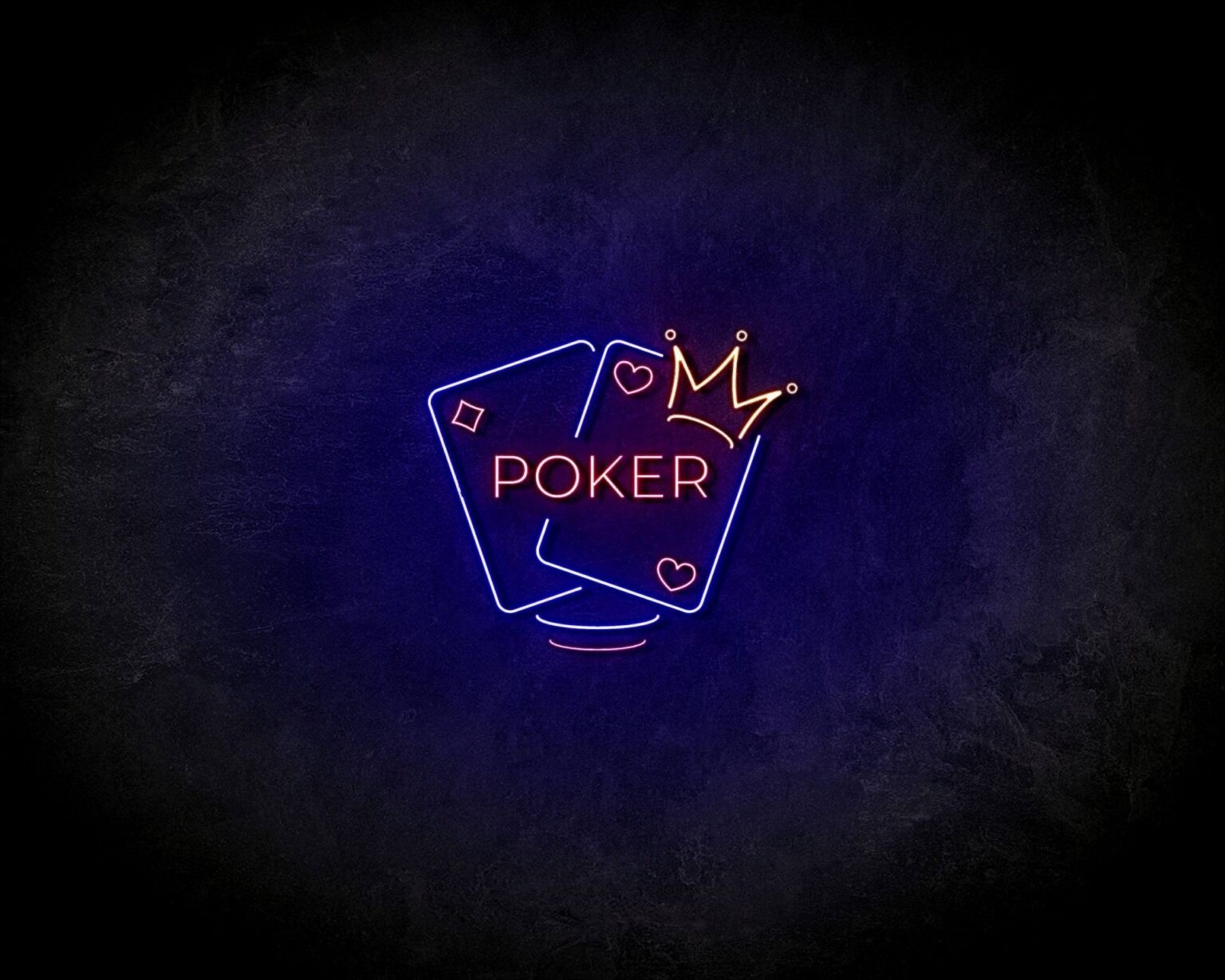 LED Neon Sign Poker - The Neon Company - FI