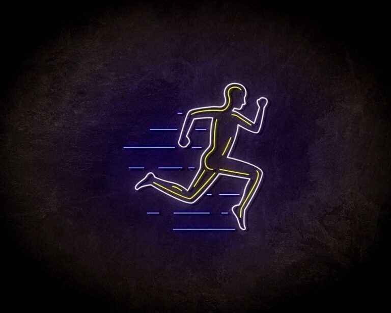 LED Neon Sign Run Gym - The Neon Company - FI
